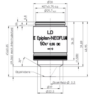 ZEISS Objective EC Epiplan-Neofluar 50x/0,8 DIC Wd=0,57mm, 43% OFF