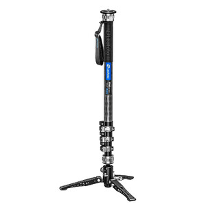 Leofoto Carbon monopod MF-324CL + VD-04 pan/tilt foot