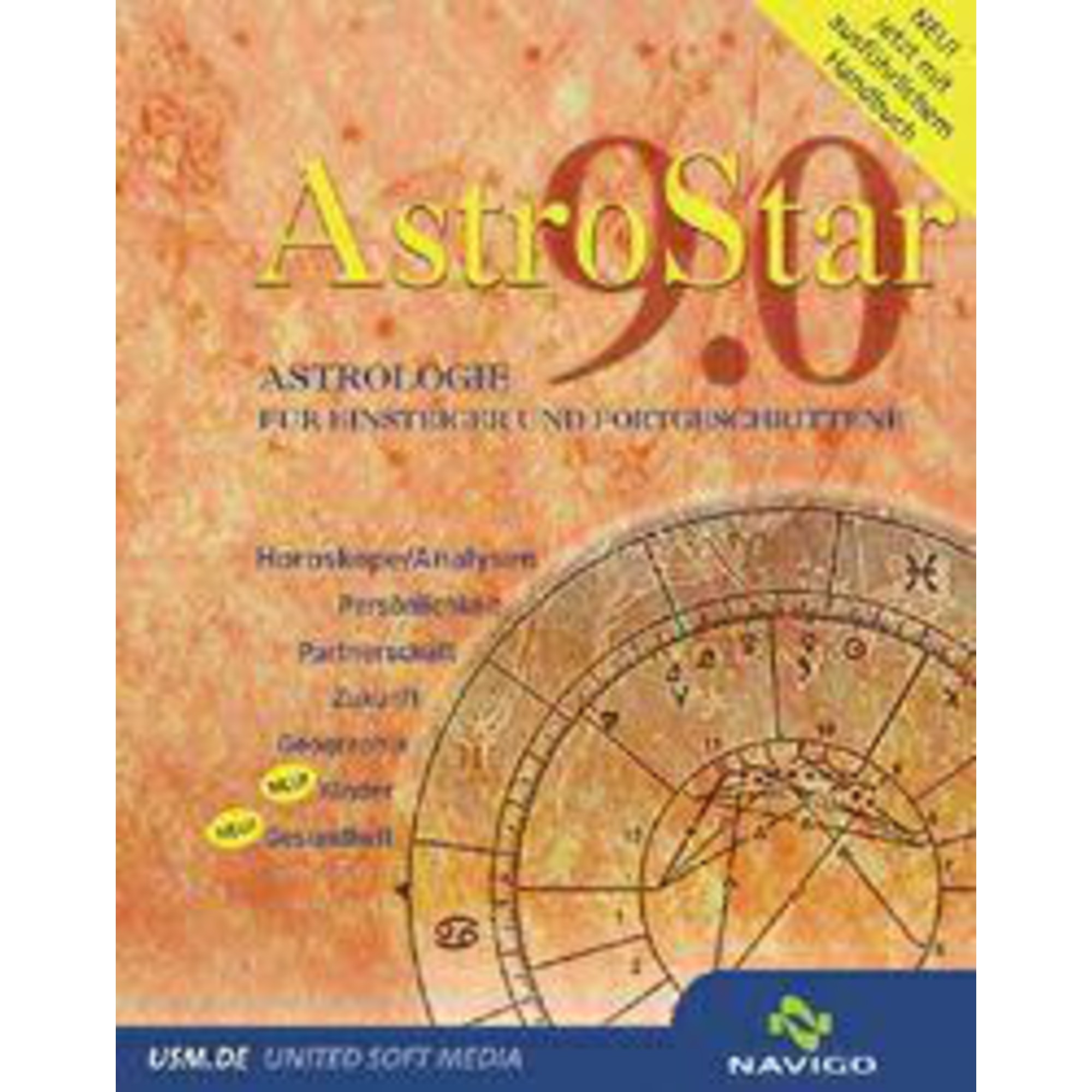 United Soft Media Software AstroStar 9.0 - Jetzt mit ausführlichem Handbuch