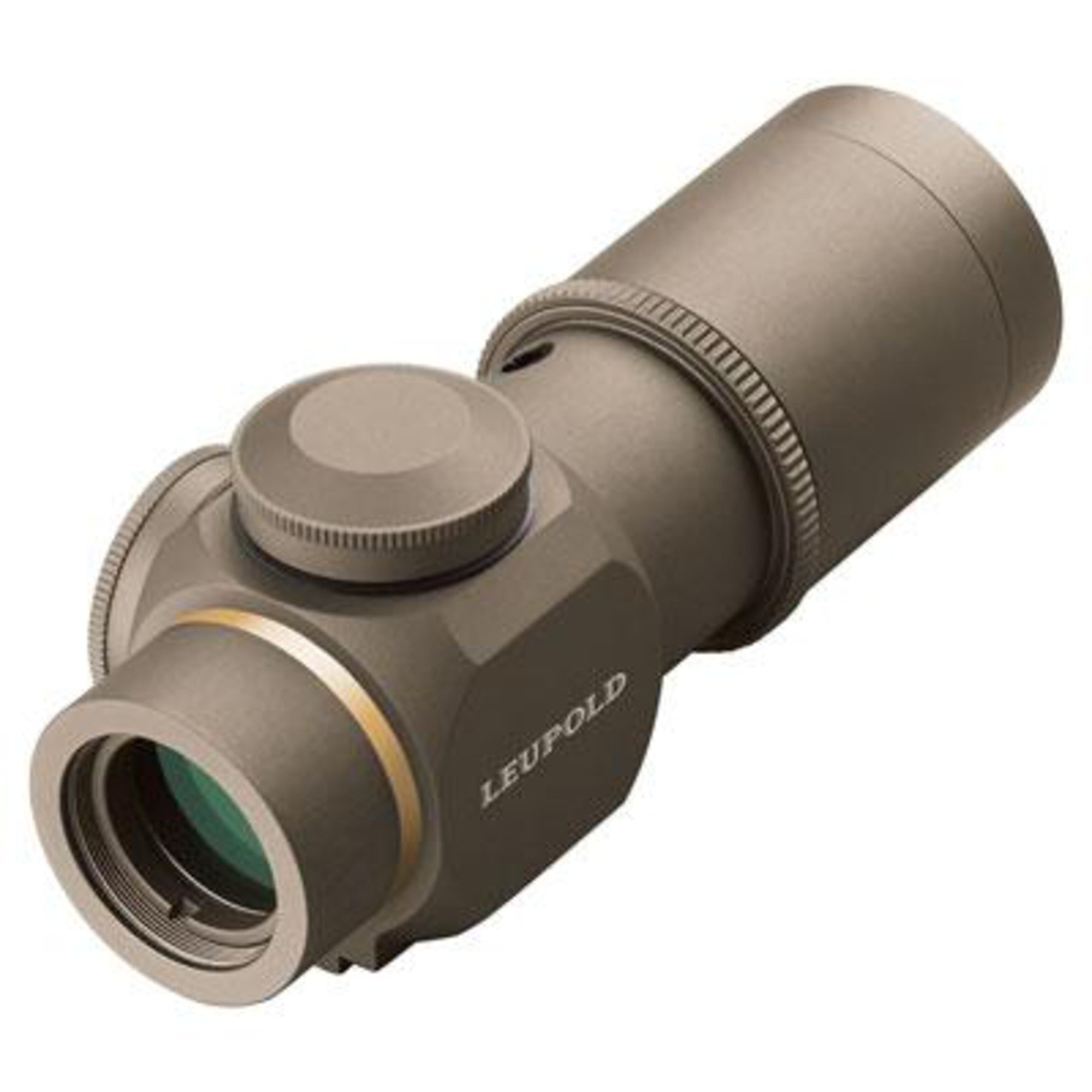 Leupold Riflescope Prismatic 1x14, dark brown, Circle Plex telescopic ...