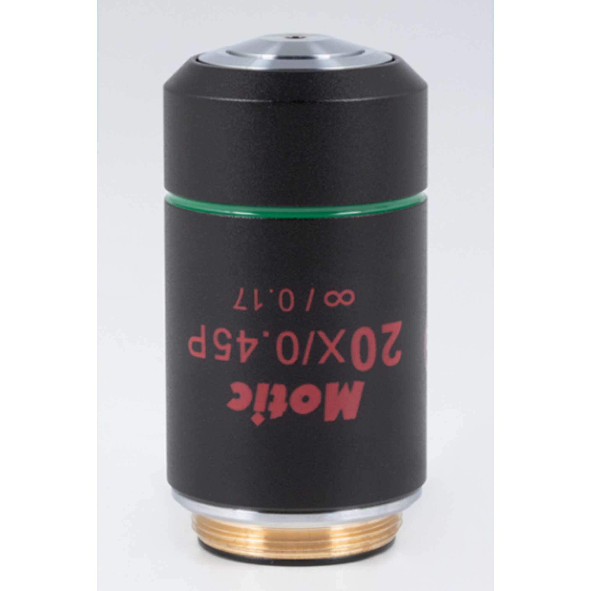 Motic Objective EC PL P, CCIS, plan achro, (spannungsfrei) 20x/0.40, w ...