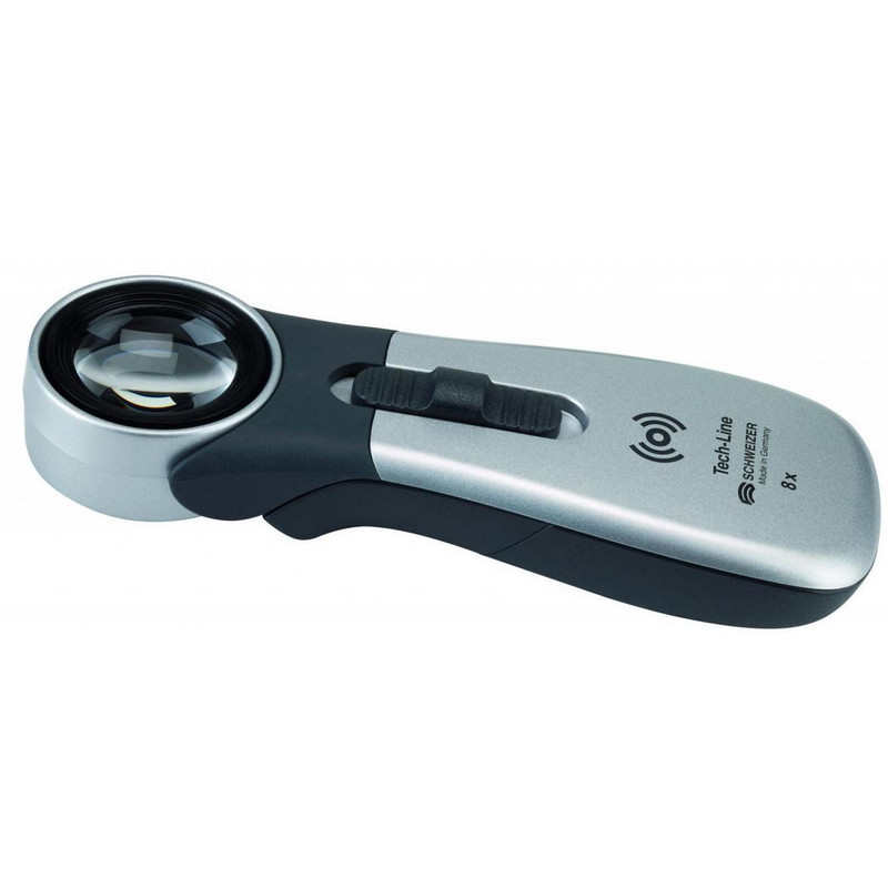Schweizer Magnifying glass Tech-Line Induktion, 4500K, 8x, Ø30mm ...
