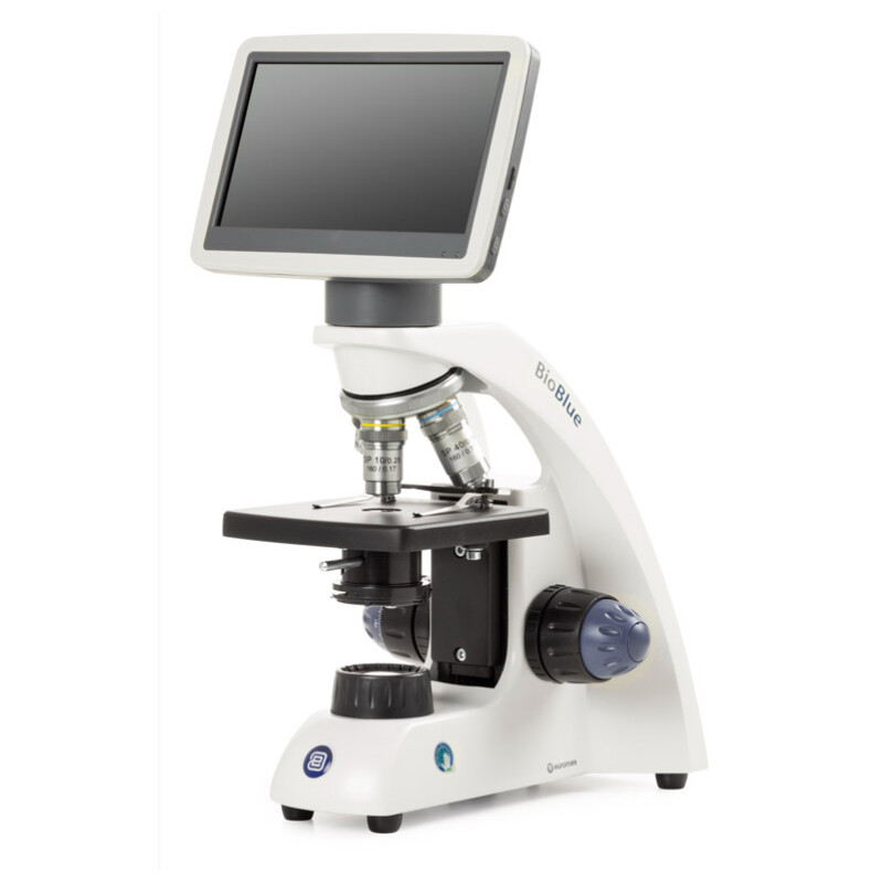 Euromex Microscope BioBlue, BB.4200-LCD, 7 inch LCD screen, SMP 4/10 ...